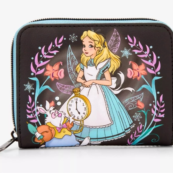 Loungefly | Bags | Loungefly Alice In Wonderland Winter Drawing Mini ...
